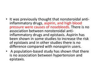 introduction and management of EPISTAXIS.pptx
