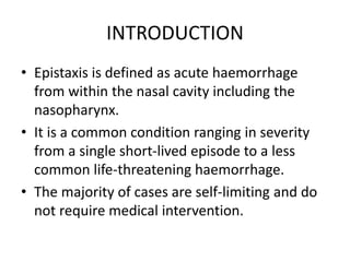 introduction and management of EPISTAXIS.pptx
