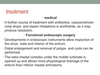 Epistaxis nasal bleeding undergraduate lecture | PPTX