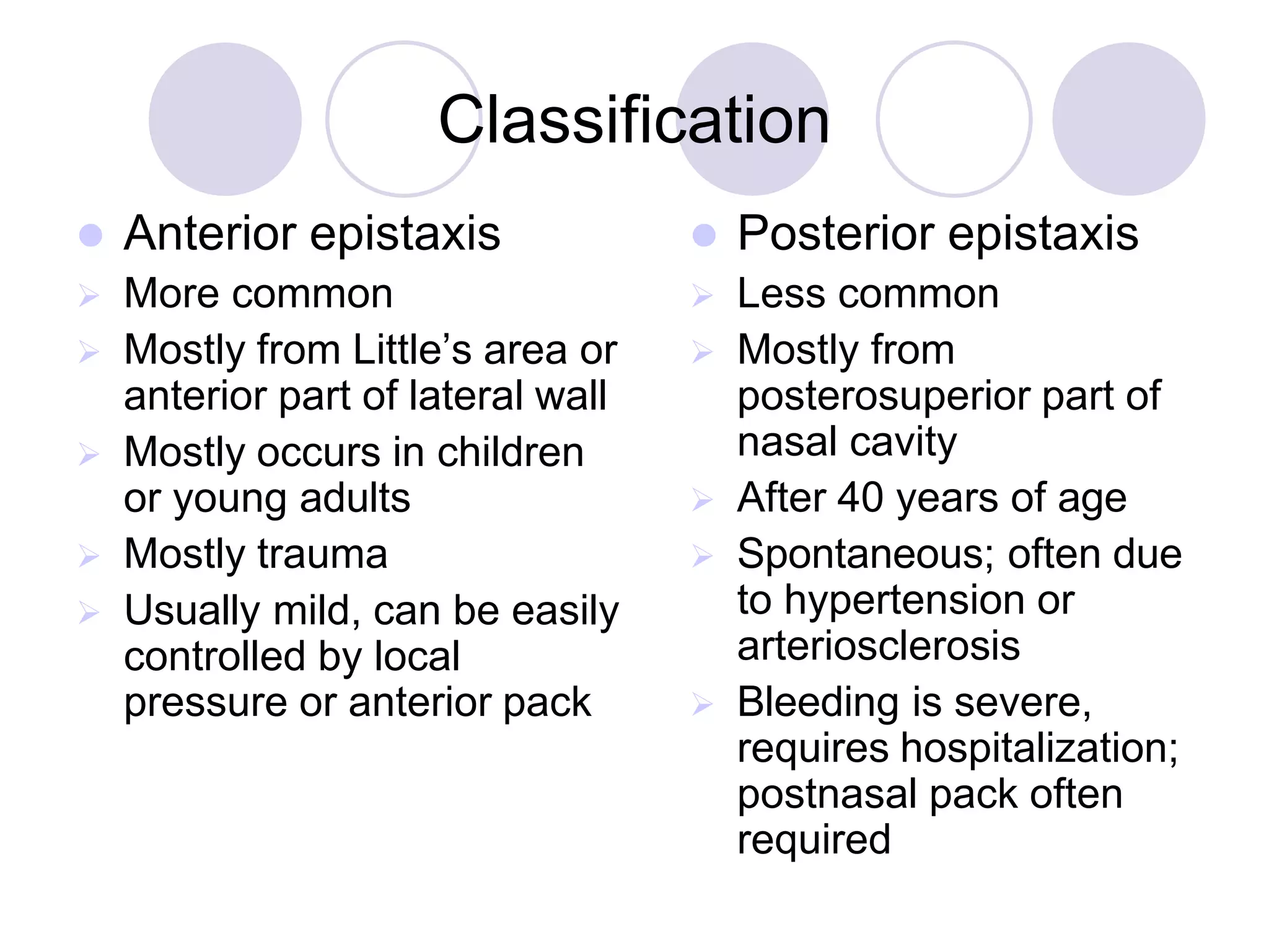 EPISTAXIS | PPTX