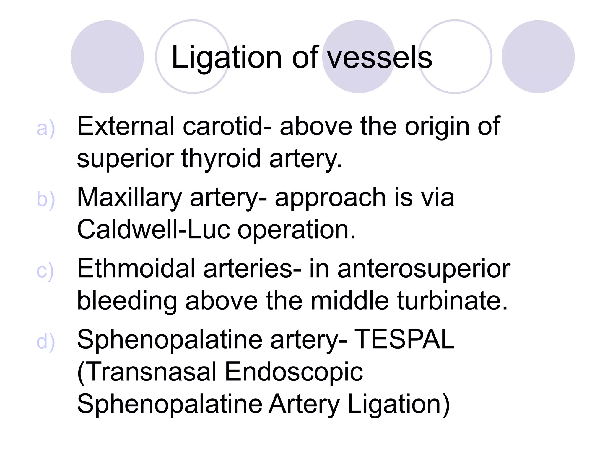 EPISTAXIS | PPTX