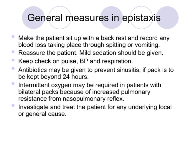 EPISTAXIS | PPTX