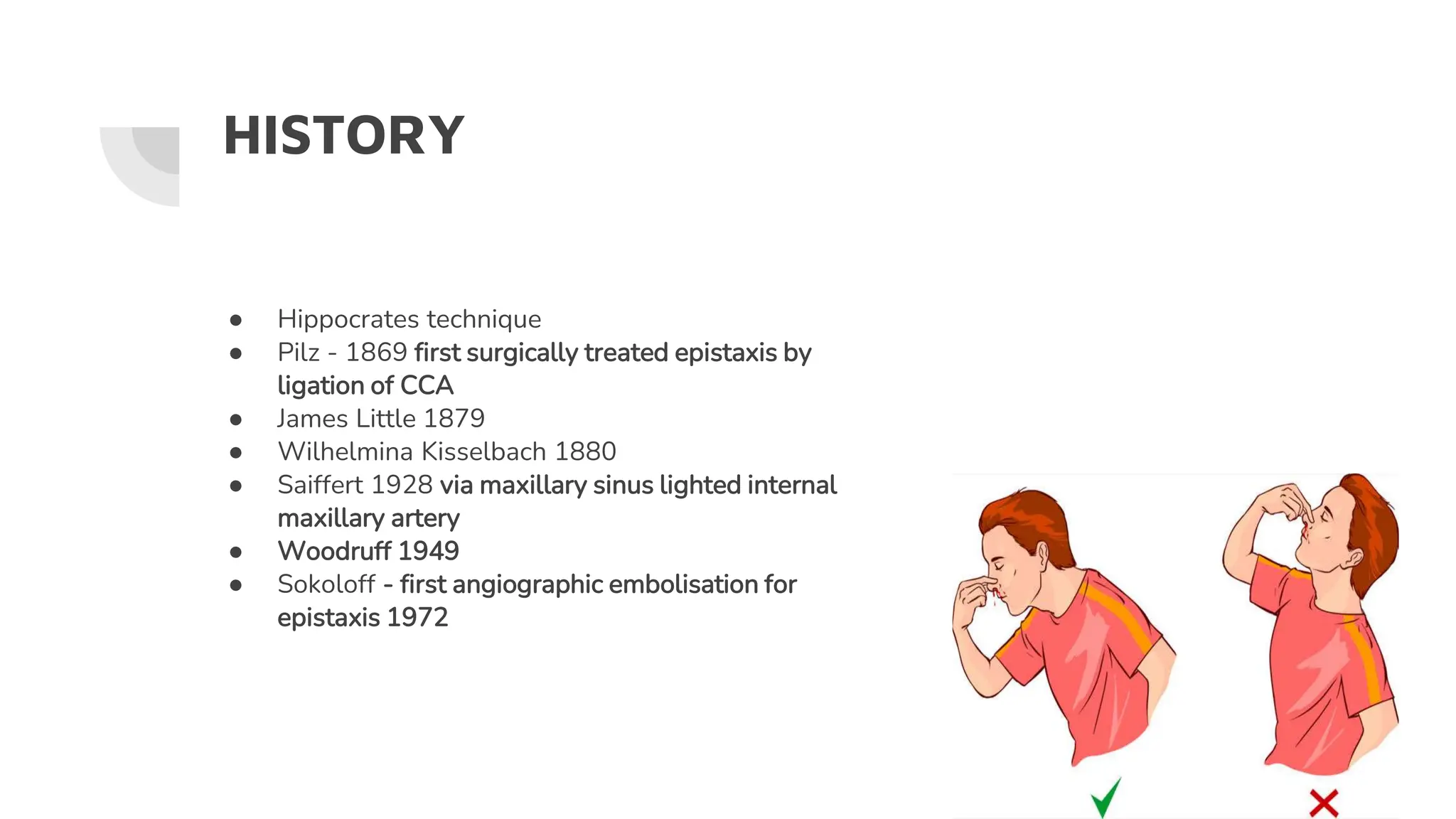 Epistaxis with examination and management of epsisatxis | PPTX