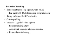 EPISTAXIS | PPT