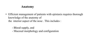 EPISTAXIS | PPTX