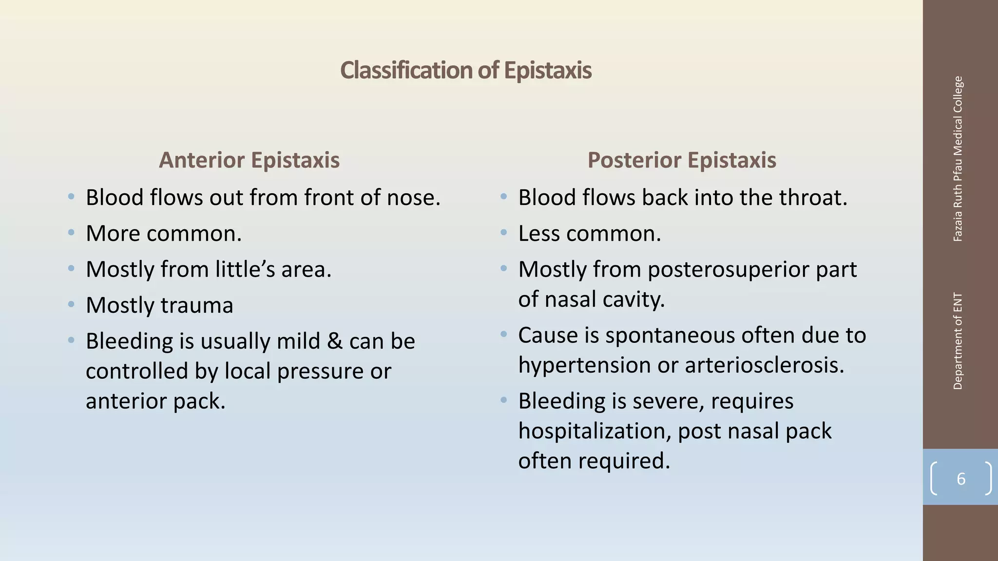 Epistaxis & Angiofibroma.pptx | Free Download