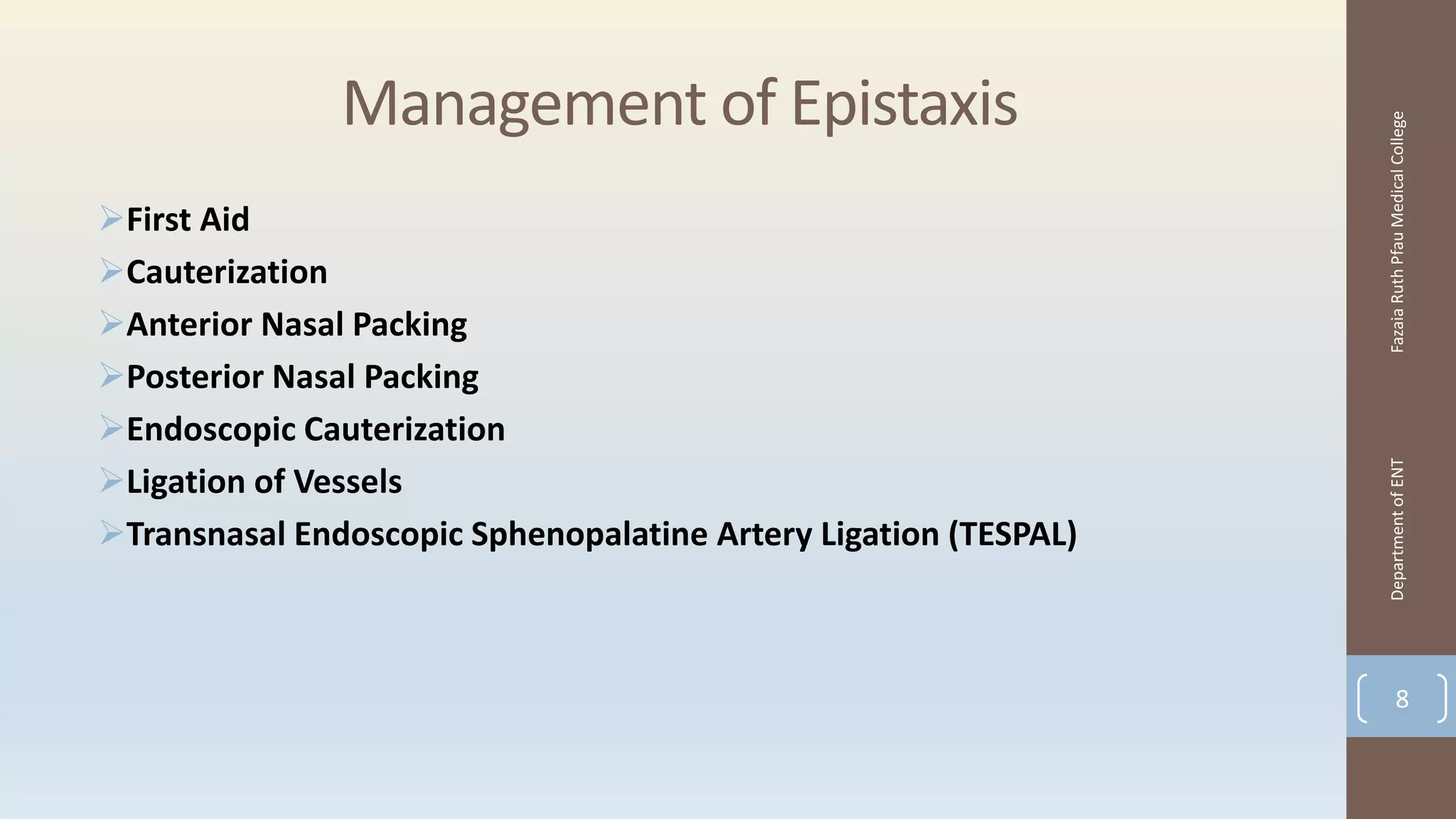 Epistaxis & Angiofibroma.pptx