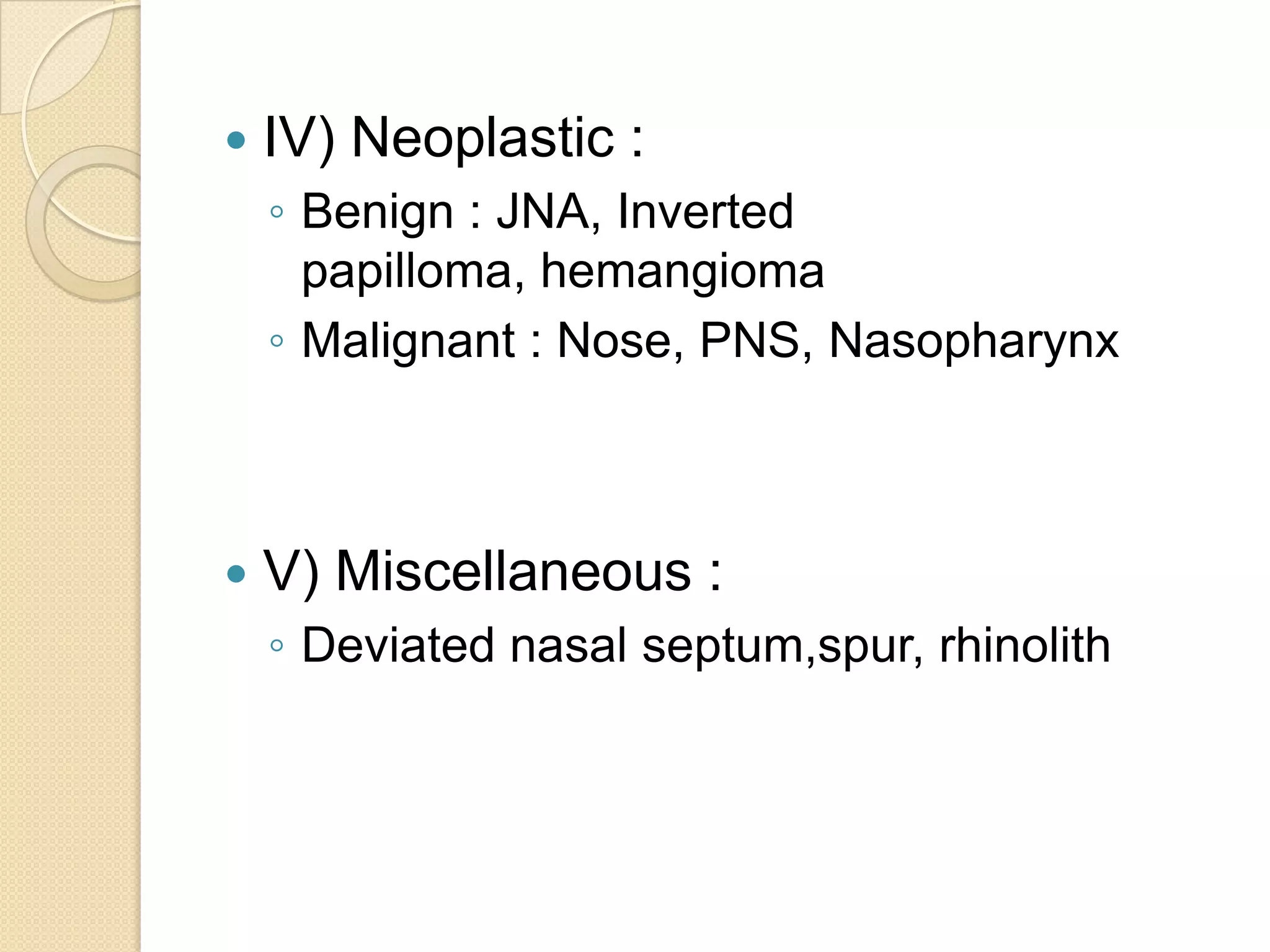 Epistaxis ent | PPTX