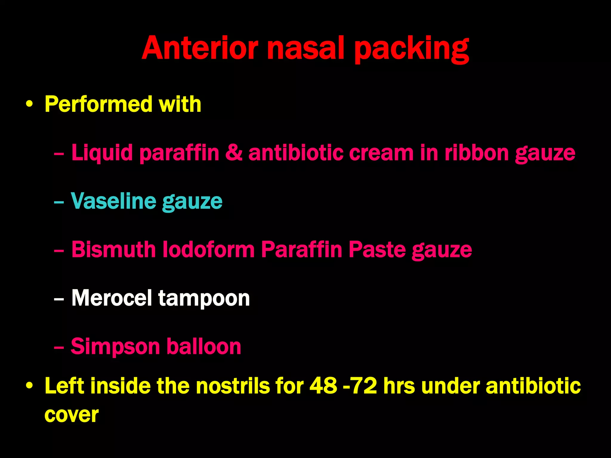 Epistaxis | PPT