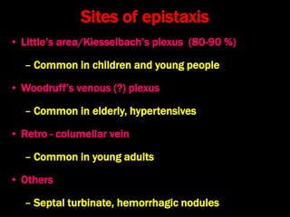 Epistaxis | PPT
