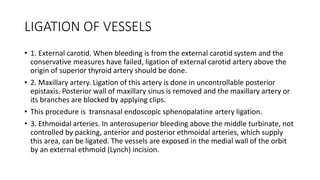 EPISTAXIS ppt | PPTX