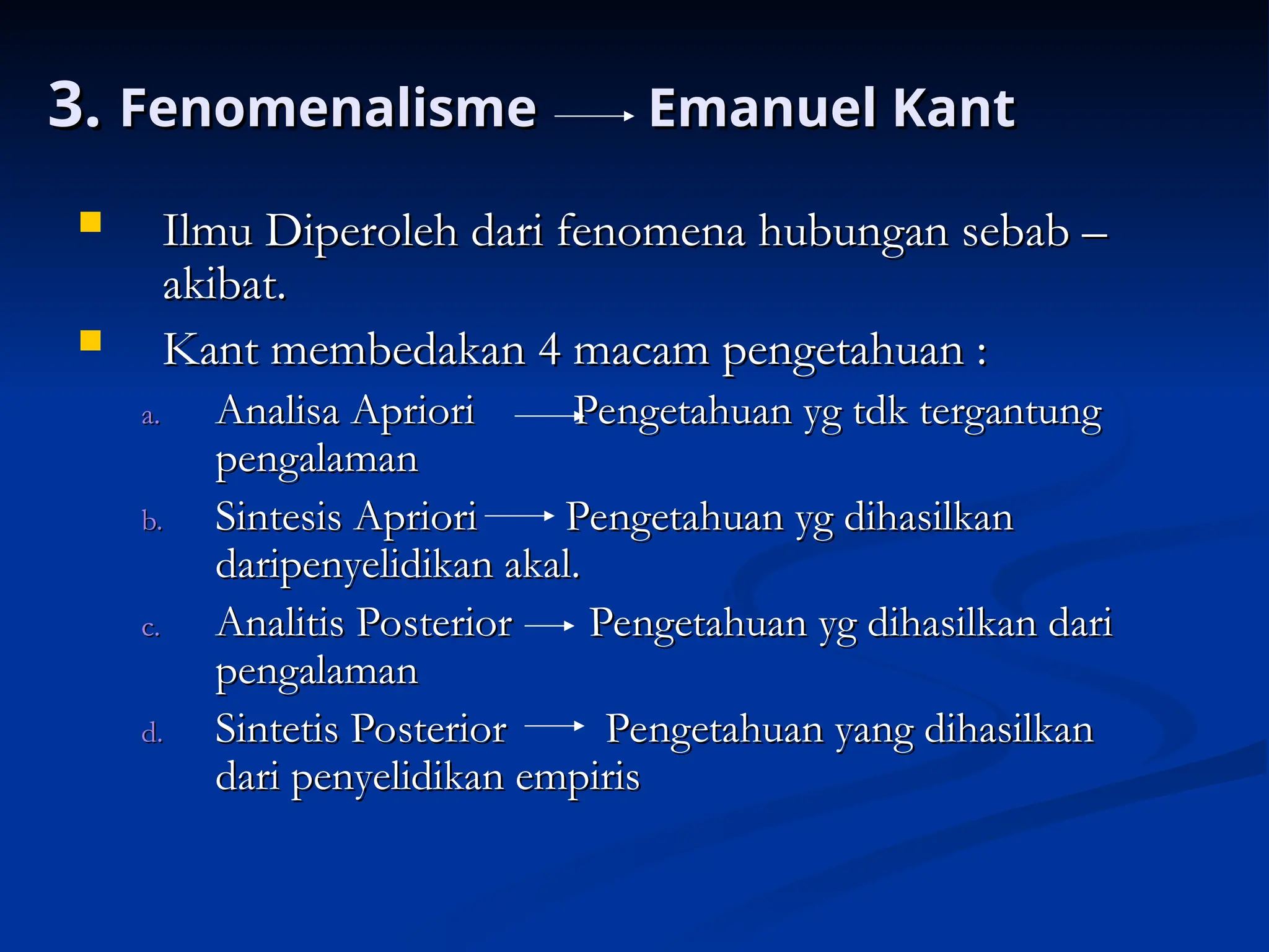 Materi epistemologi filsafat ilmu. .ppt