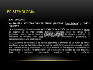 Epistemologia | PPTX