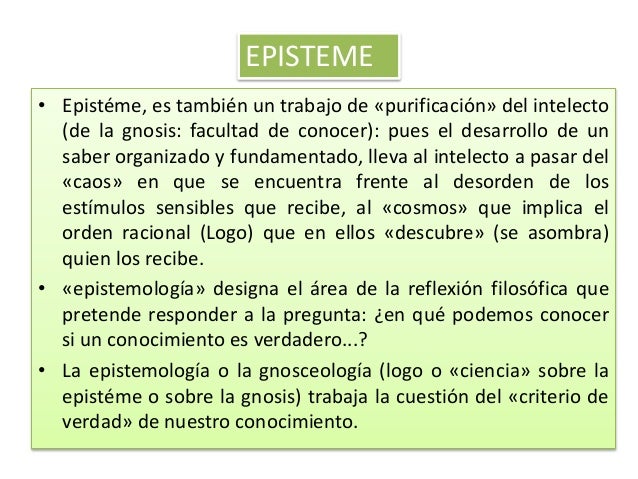 Epistemologia 1 semana