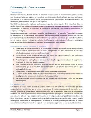 Epistemologia I UNTREF Posgrado | PDF