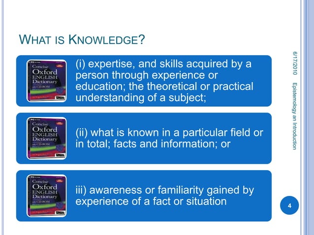 Epistemology | PPTX