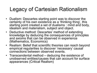 Presentation on +ve epistemology - positive | PPT