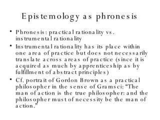 Epistemology of Educational Case Study | PPT