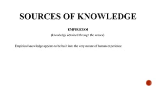 EPISTEMOLOGY AND EDUCATION.pptx | Christianity | Religion & Spirituality