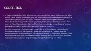 EPISTEMOLOGY OF FEMINIST INTERNATIONAL RELATIONS THEORY.pptx