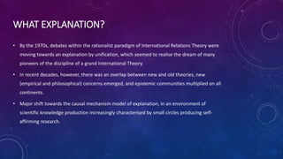 EPISTEMOLOGY OF FEMINIST INTERNATIONAL RELATIONS THEORY.pptx