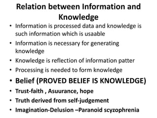 Epistemology –process of knowledge building and generation | PPTX