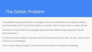 Epistemology_ The Tripartite Theory of Knowledge.pptx