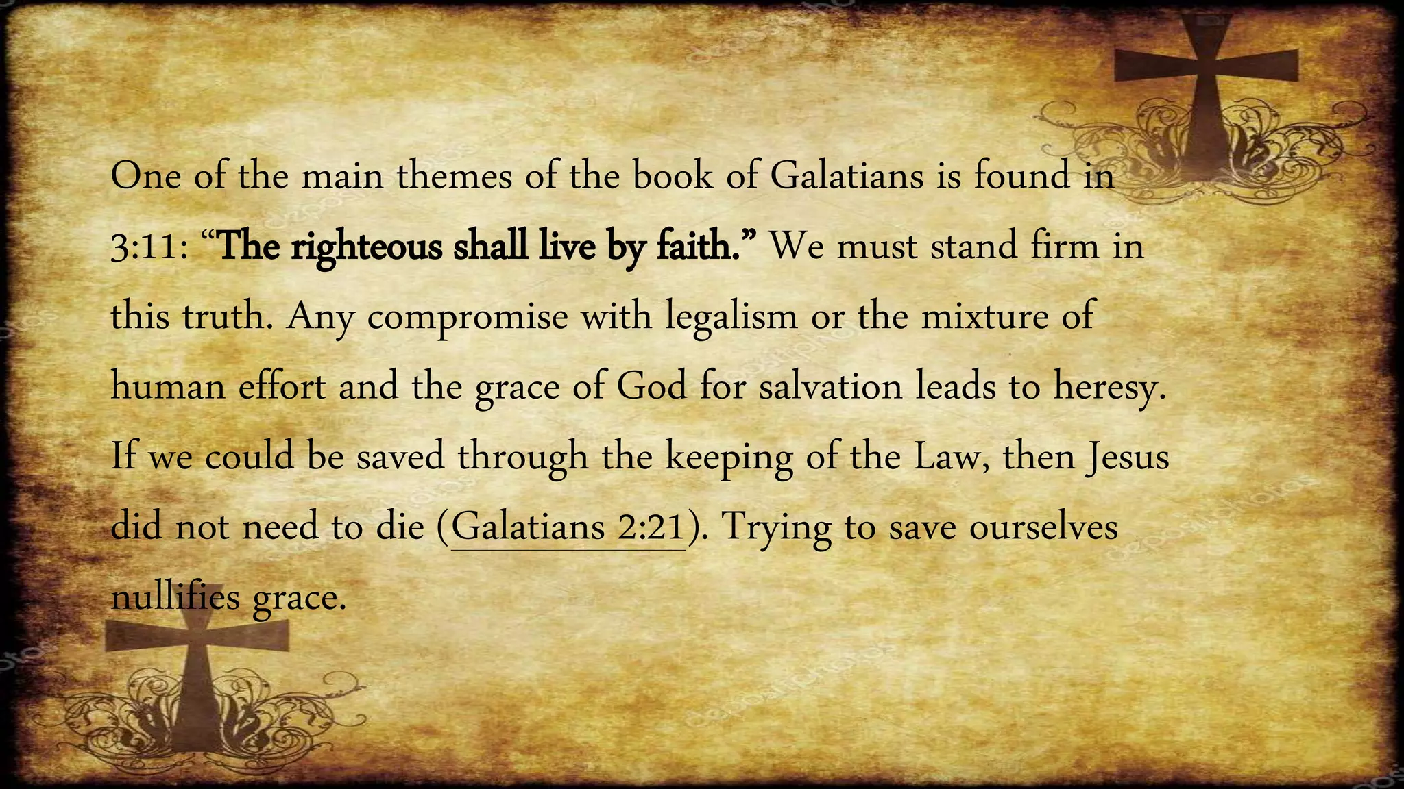 Epistle of paul to galatians | PPTX