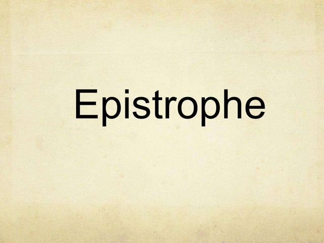 Epistrophe and polysyndeton | PPT