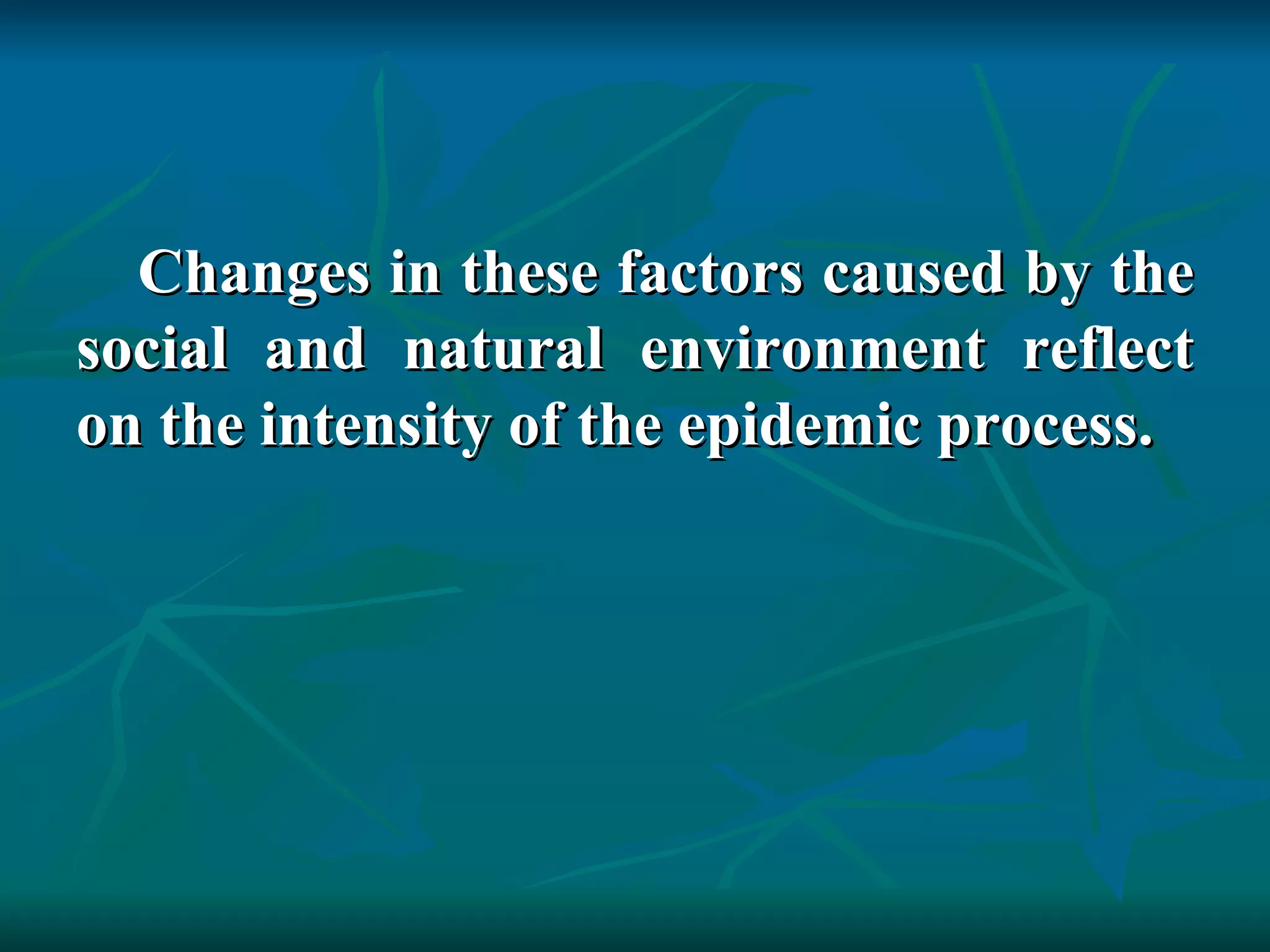 (E pi) structure of the epidemiological process | PPT