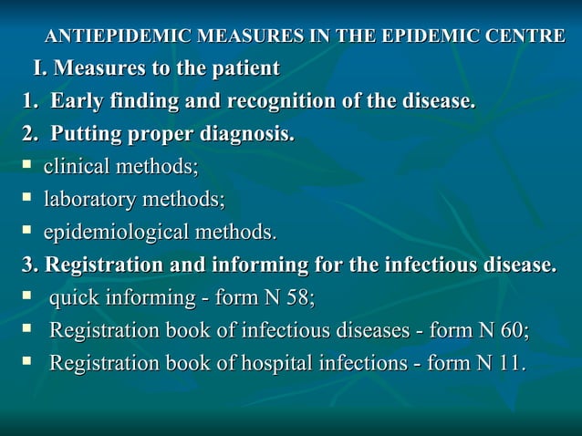 (E pi) structure of the epidemiological process | PPT