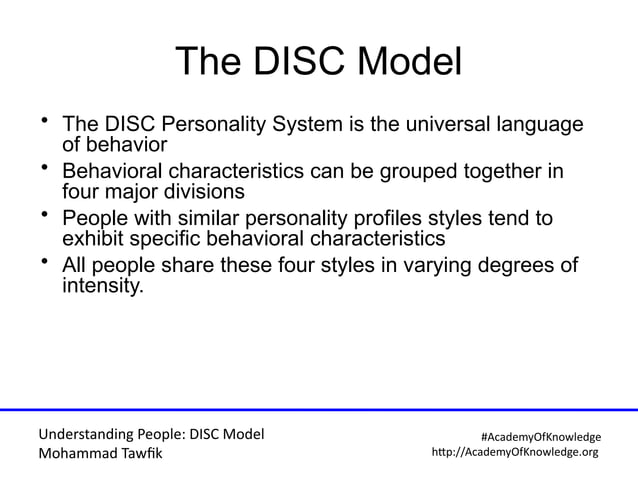 DISC Personality Model | PDF | Science