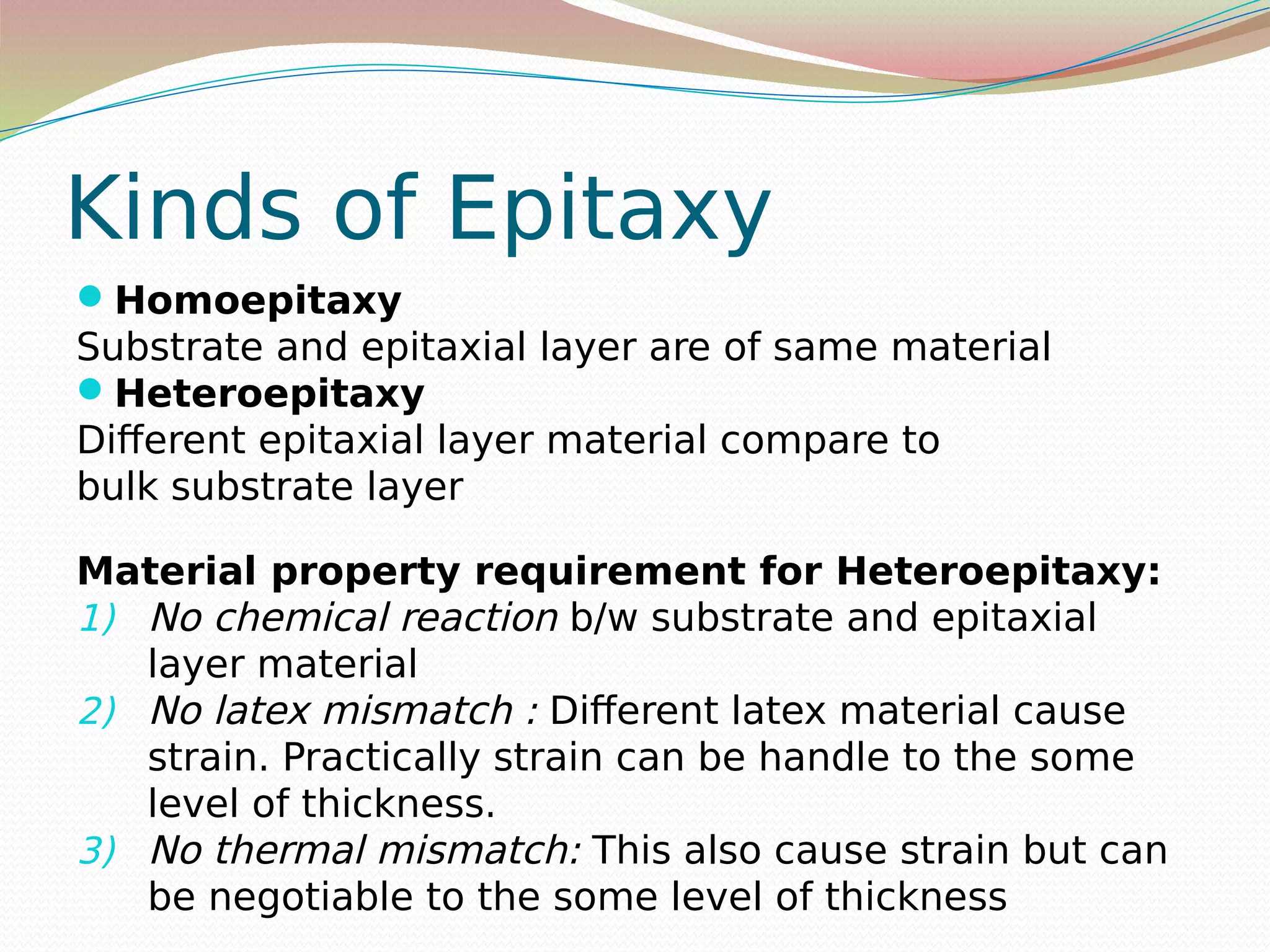Epitaxial Growth | PDF