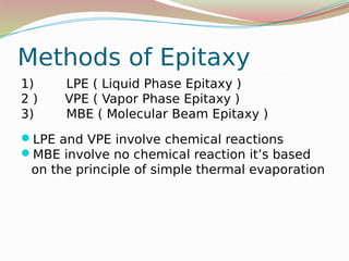 Epitaxial Growth | PDF
