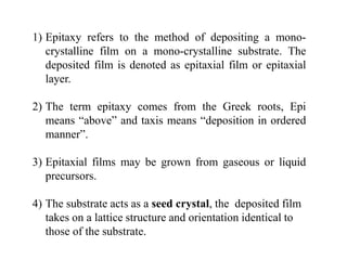 Epitaxy | PPTX