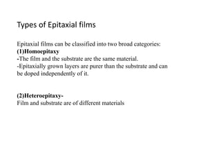 Epitaxy | PPTX
