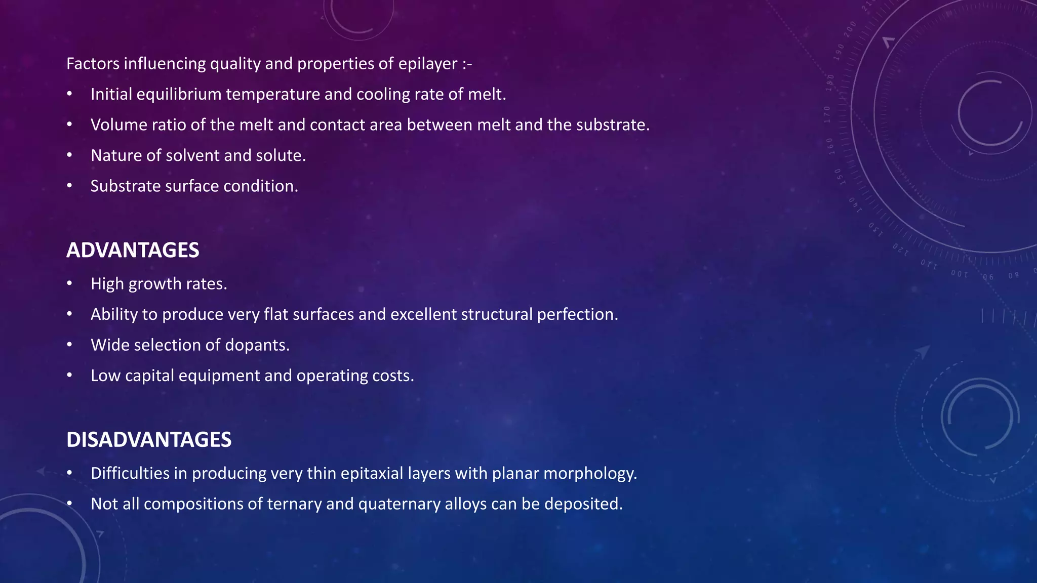 Epitaxial Crystal Growth Methods And Analysis Pptx