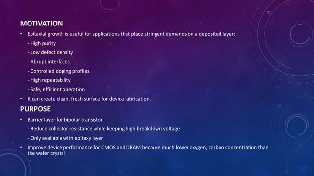 Epitaxial Crystal Growth: Methods & Analysis | PPTX | Chemistry | Science