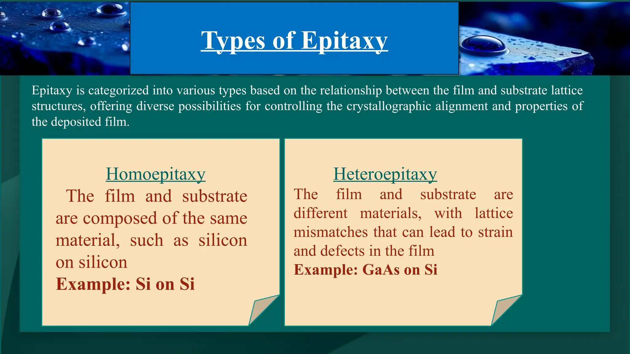 EPITAXY METHODS IN SEMICONDUCTOR FABRICATION | PPTX