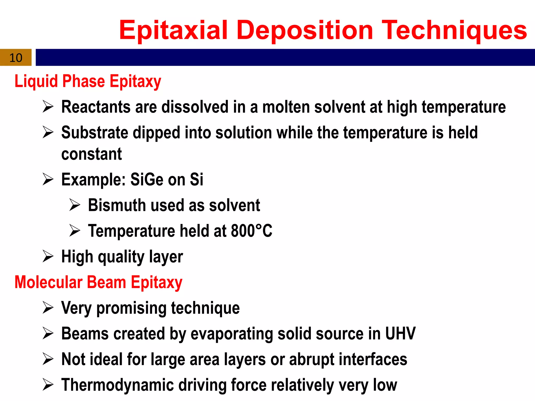 epitaxy deposition.ppt