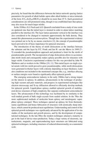 Epitaxy of semiconductors | PDF