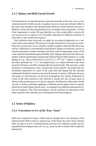 Epitaxy of semiconductors | PDF