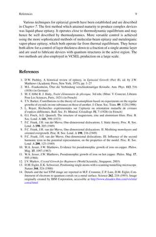 Epitaxy of semiconductors | PDF