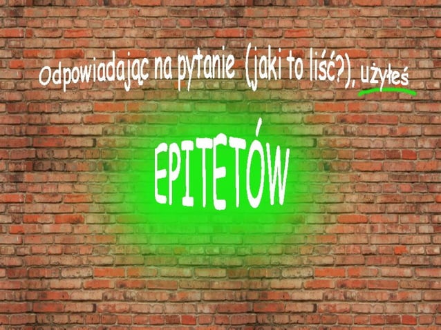 Epitet | PPT
