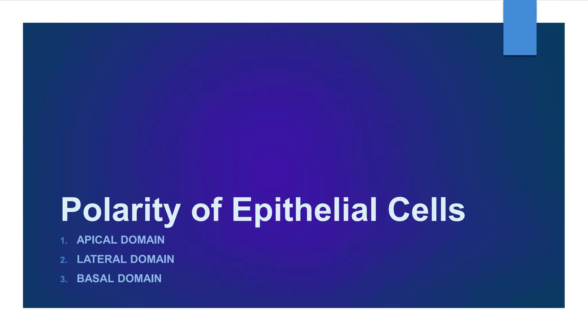 Epithelial Cell Surface Specialization by Dr. Rabia I. Gandapore.pptx