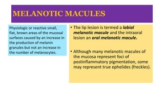 Epithelial Disorders Oral Pathology | PPTX