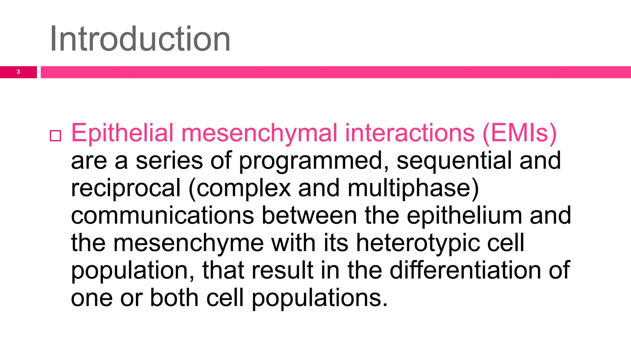 Epithelial – Mesenchymal Interactions in Tooth Development.pptx