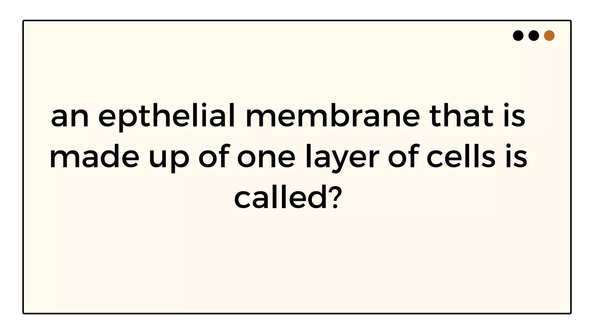 Epithelial Tissue Pptx
