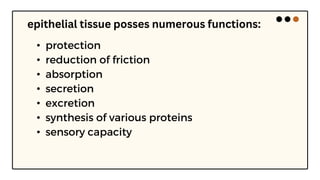 EPITHELIAL TISSUE.pptx