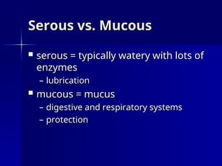epithelial_tissues of living organisms with detail.ppt